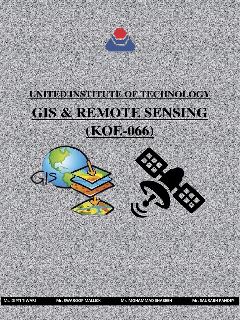 GIS & RS Book (Final) | PDF | Electromagnetic Radiation | Electromagnetic Spectrum