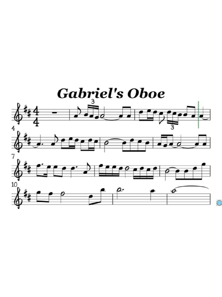 Gabriel's Oboe | PDF