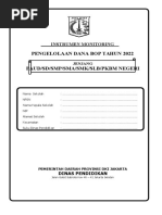 Instrumen Monev Bos - Bop 2024 | PDF