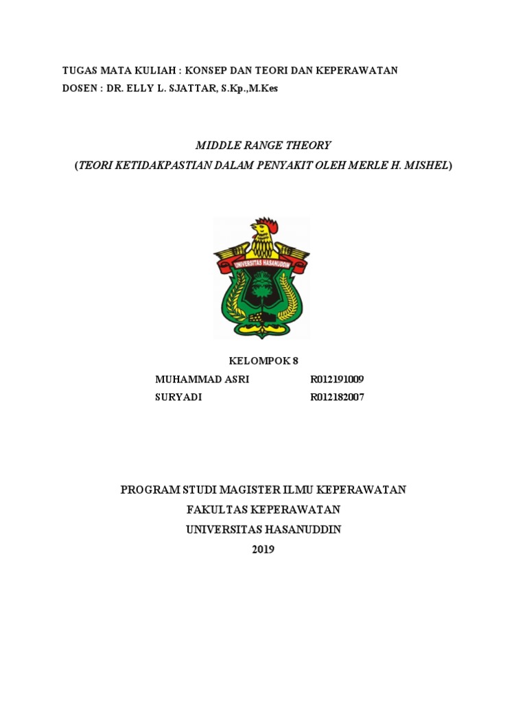 Teori Ketidakpastian Merle H. Mishel | PDF