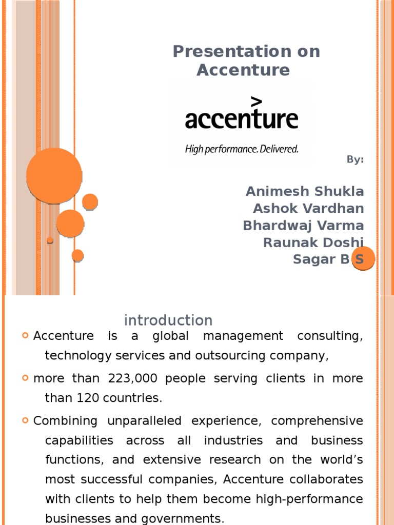 Accenture SWOT | PDF | Sap Se | Business
