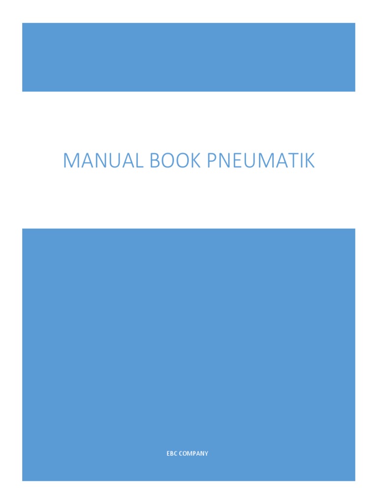 R1 - MANUAL BOOK PNEUMATIK - v2 | PDF