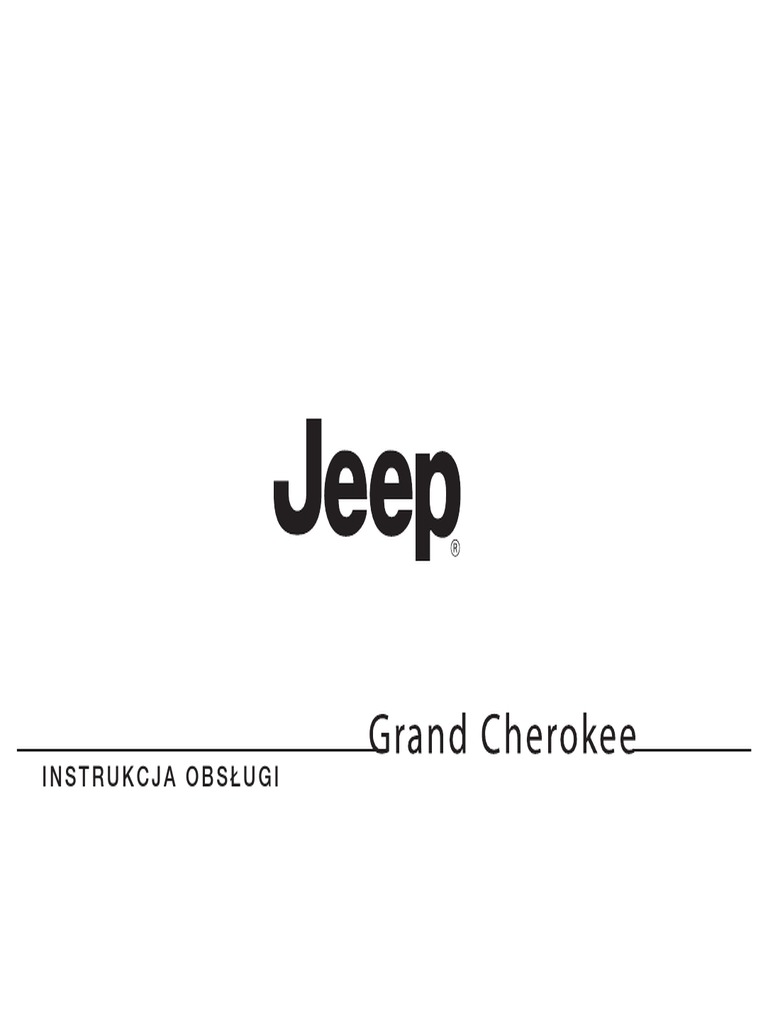Instrukcja Jeep Grang Cherooke | PDF