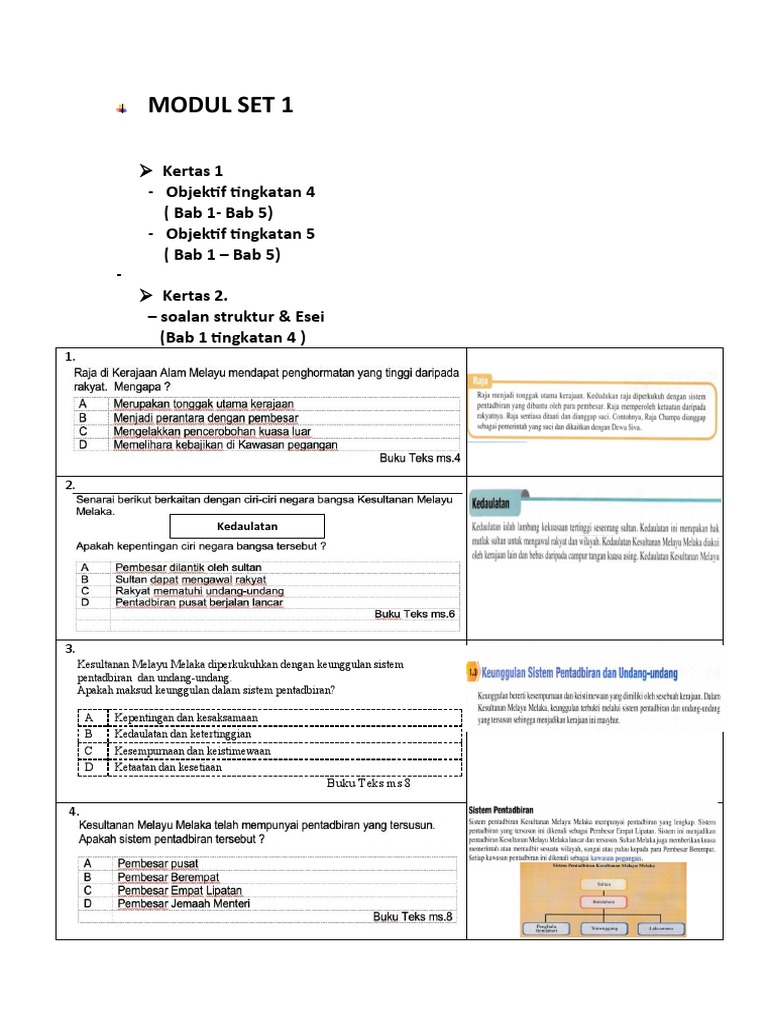 Set 1 Kertas 1 Pdf