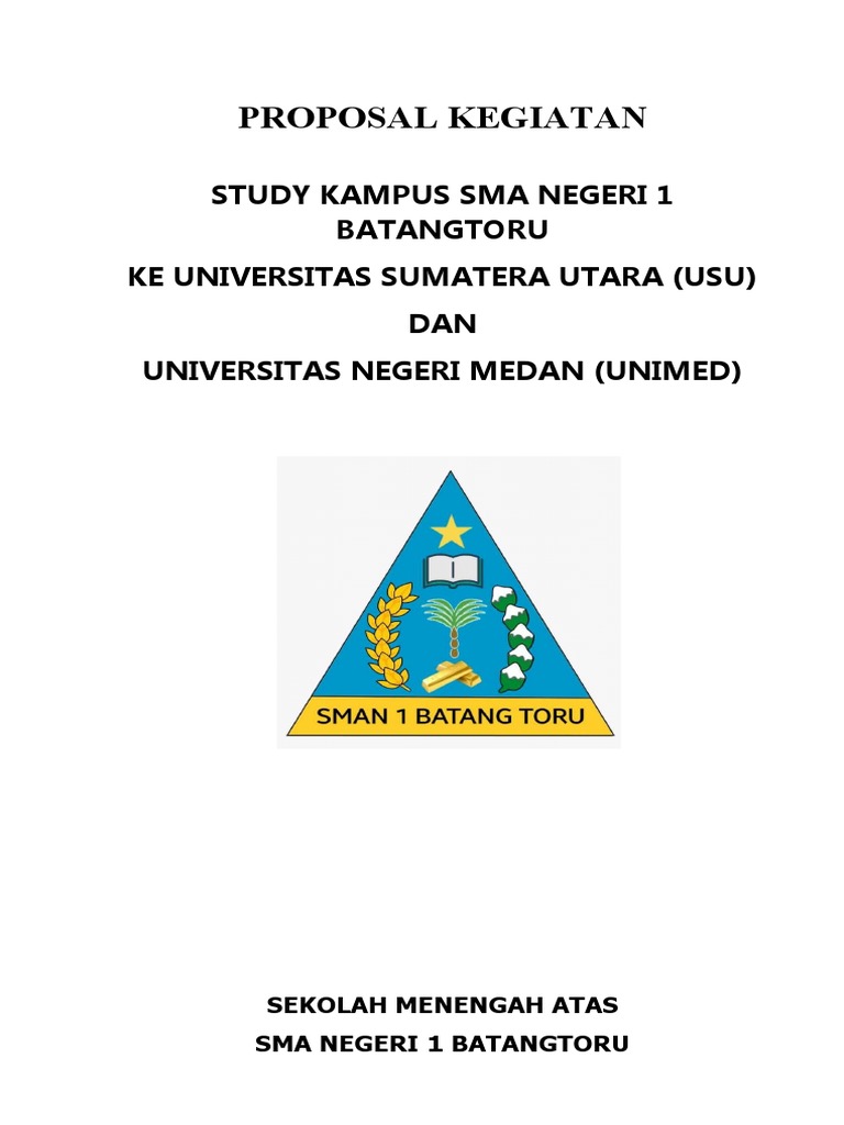 Proposal Study Banding Usu Dan Unimed | PDF