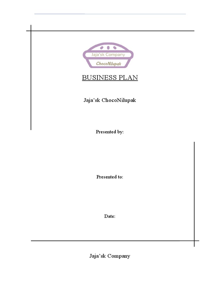 Sample Business Plan | PDF | Promotion (Marketing) | Food And Drink