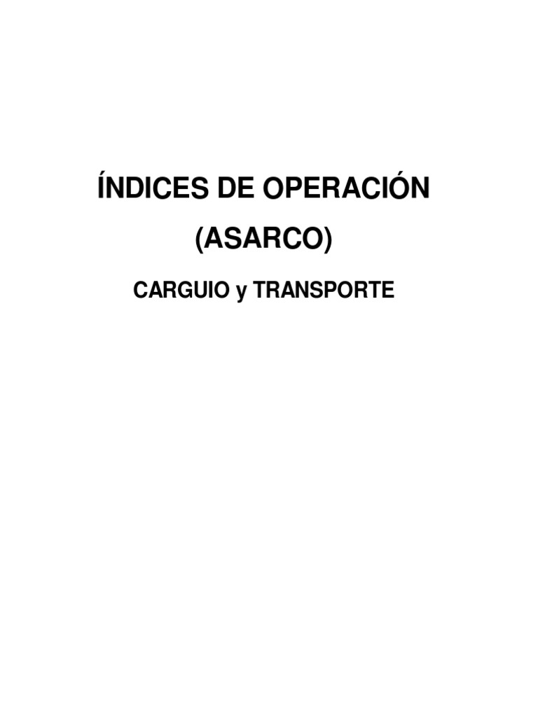 Asarco | PDF | Porcentaje