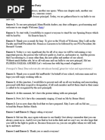 Invitation Letter For Induction Ceremony | PDF