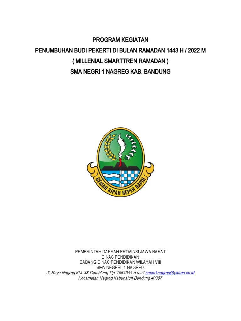 Proposal Smarttren Ramadan | PDF