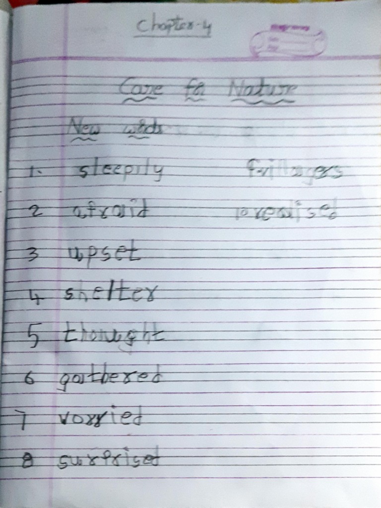 Ch-Care For Nature Notes | PDF