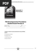 BSAC Nitrox Decompression Tables | PDF