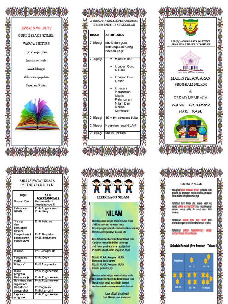 Buku Program NILAM | PDF