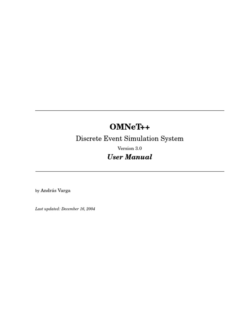 OMNET | PDF