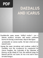 The Icarus and Daedalus Full Story | PDF | Minotaur | Greek Mythology