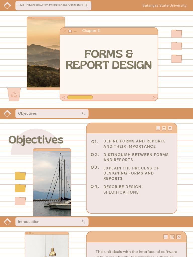 Forms and Reports Design | PDF | Databases | Specification (Technical ...