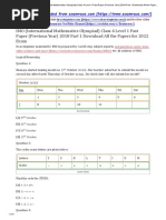 IMO Class 4 Level 2 Past Paper 2013 | PDF | Mathematics