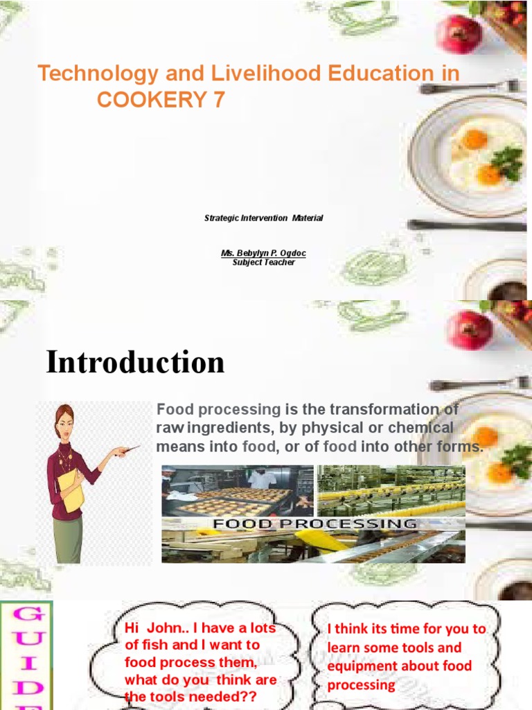 Strategic Intervention Materials Pdf Foods Spoon