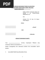 Template Borang 28A (Plea Bargain) | PDF