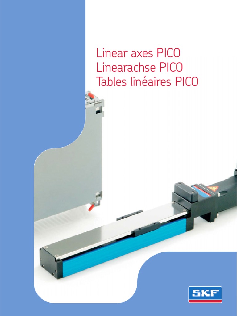 Linear Axes PICO Linearachse PICO Tables Linéaires PICO | PDF