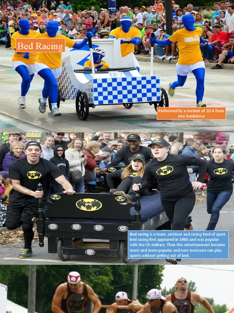 Bed Racing: Rules and Fun Facts | PDF