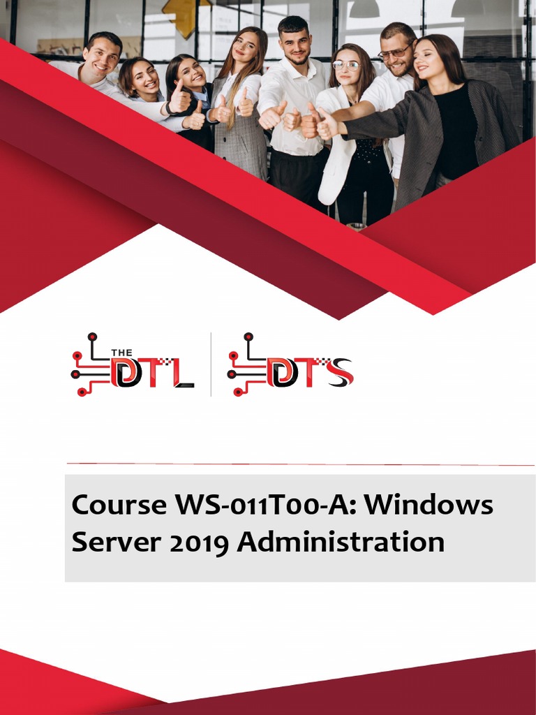 Course WS 011T00 A Windows Server 2019 Administration | PDF | Hyper V | Active Directory
