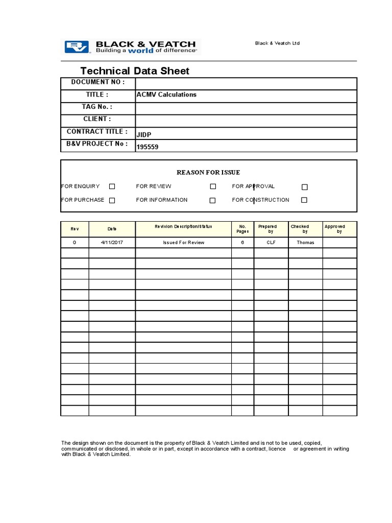 ACMV Calculations | PDF | Wall | Building Technology