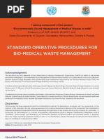 Manual For Bio-Medical Waste Management | PDF