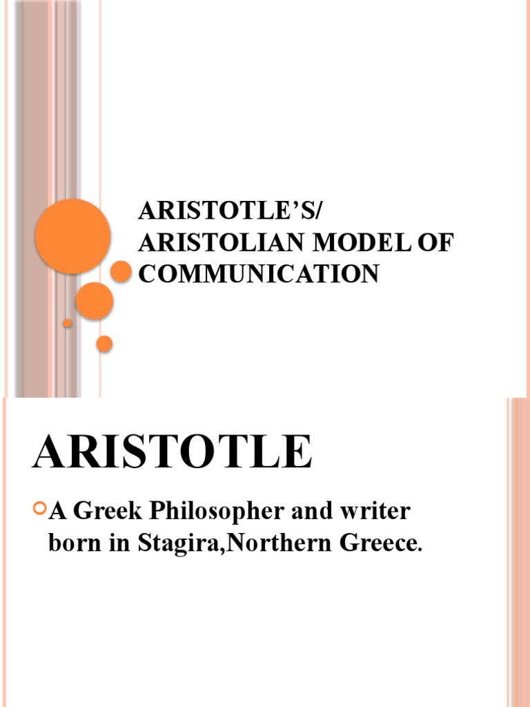 Aristotelian Model | PDF