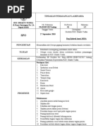 SOP Pemeriksaan Inspekulo | PDF