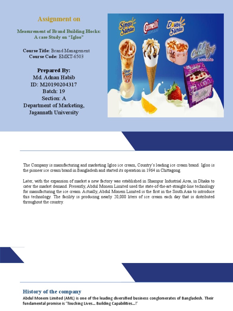 A Case Study On Igloo | PDF | Brand | Retail