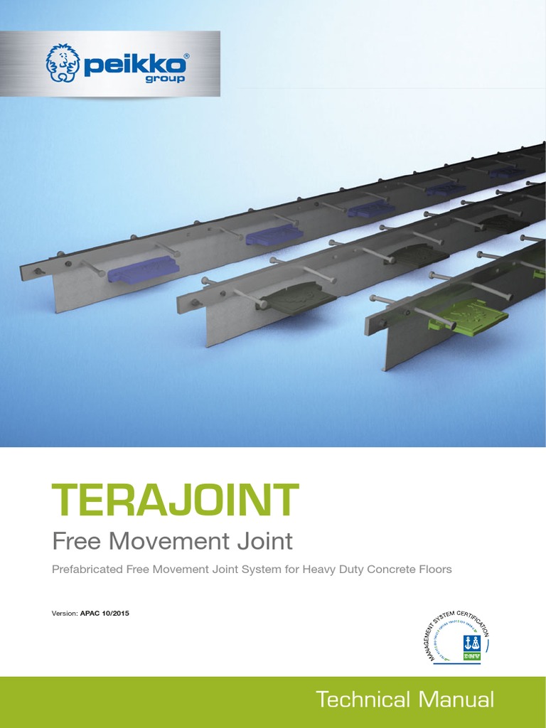 TERAJOINT APAC - Free Movement Joint - Technical Manual | PDF ...