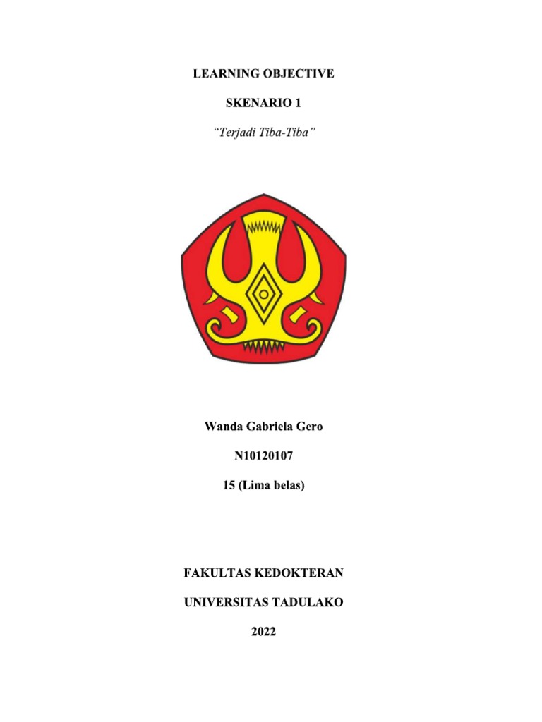 N10120107 - Wanda Gabriela Gero - Skenario 1 Blok 5 | PDF