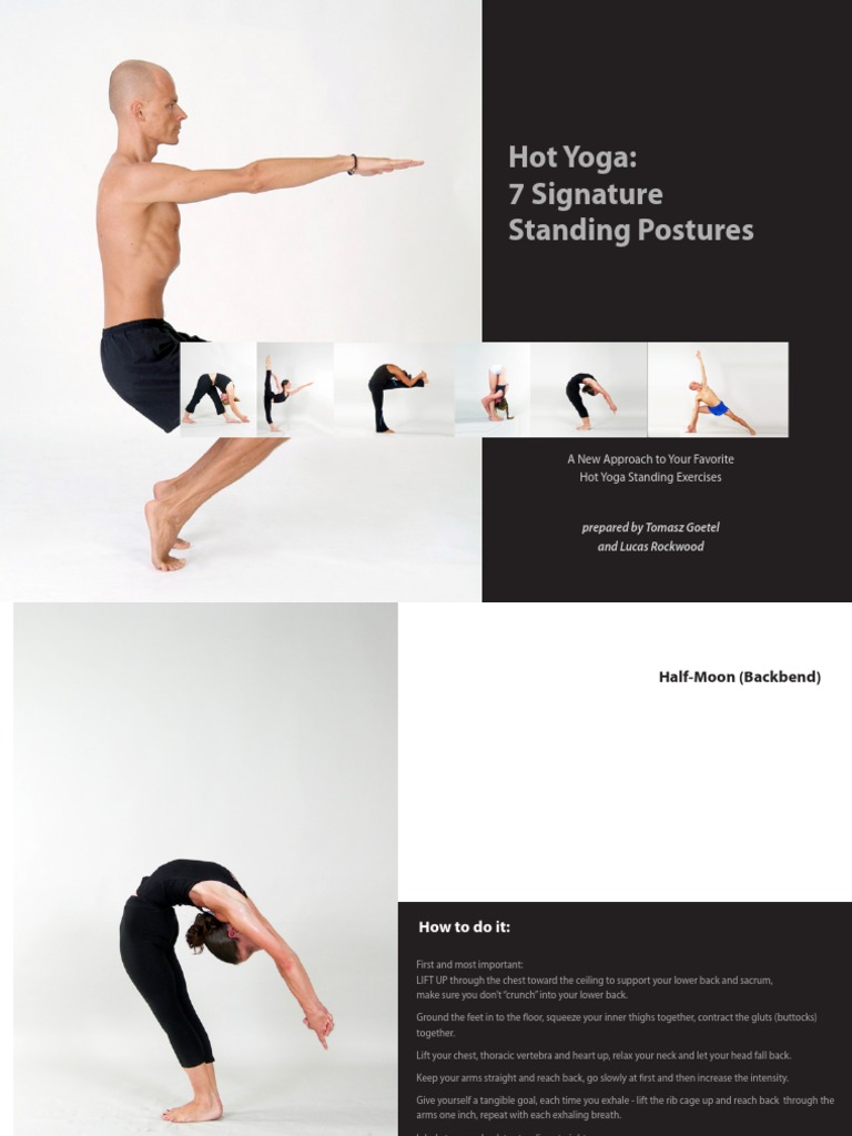 Hot Yoga Immersion Practice Card | PDF | Foot | Arm