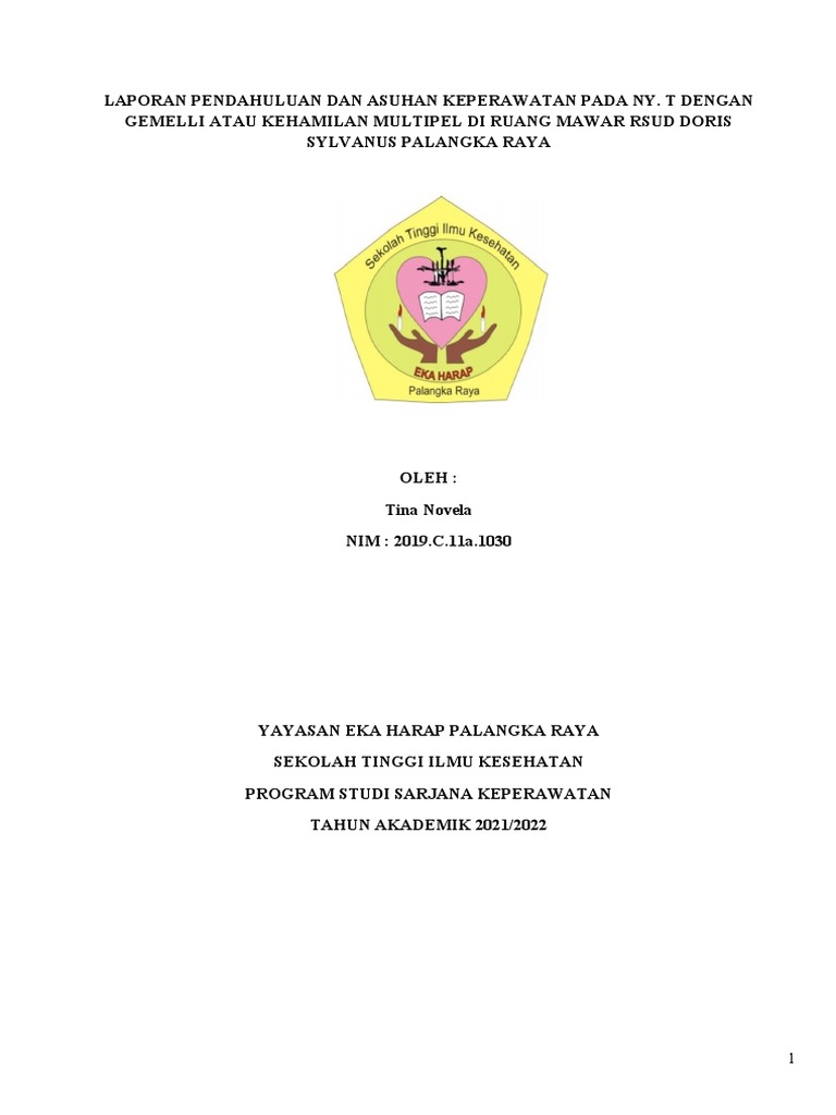 Lp+askep Gemeli (Tina Novela) | PDF