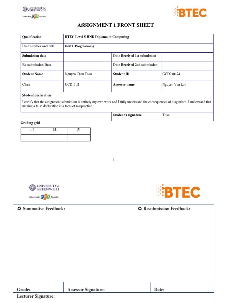 Assignment 1 - 1618 - Report | PDF | Algorithms | Computer Programming Assignment 1 - 1618 - Report | PDF | Algorithms | Computer Programming