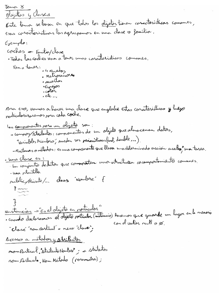 Apuntes Programacion | PDF