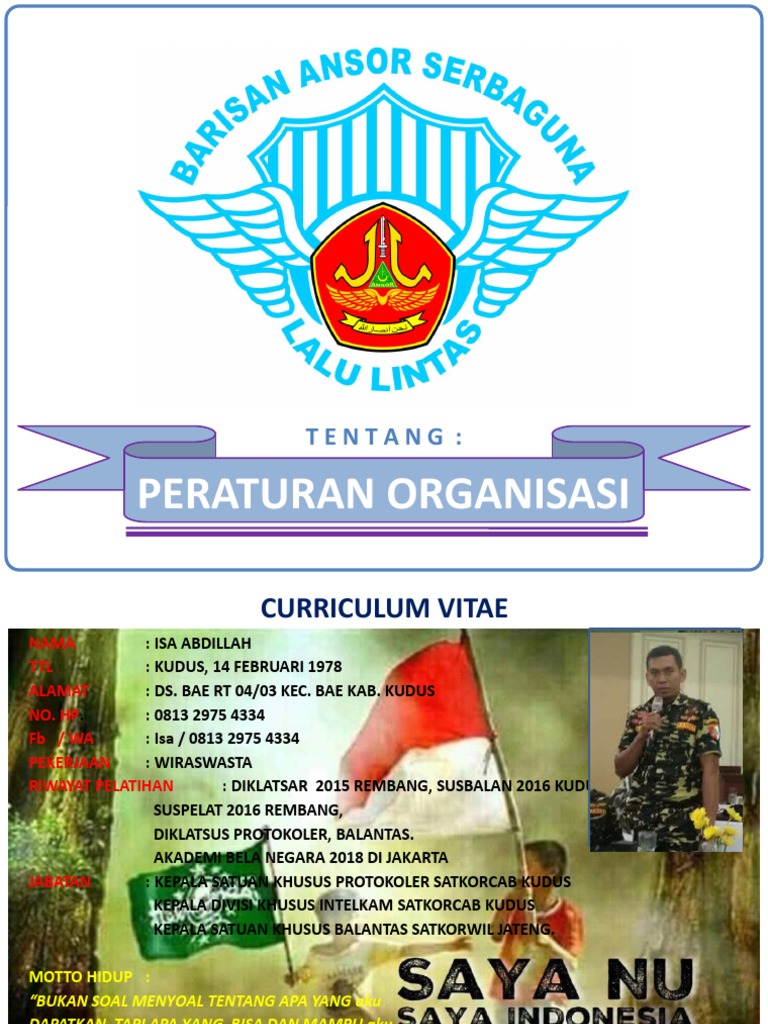 Struktur dan Fungsi Satuan Balantas | PDF