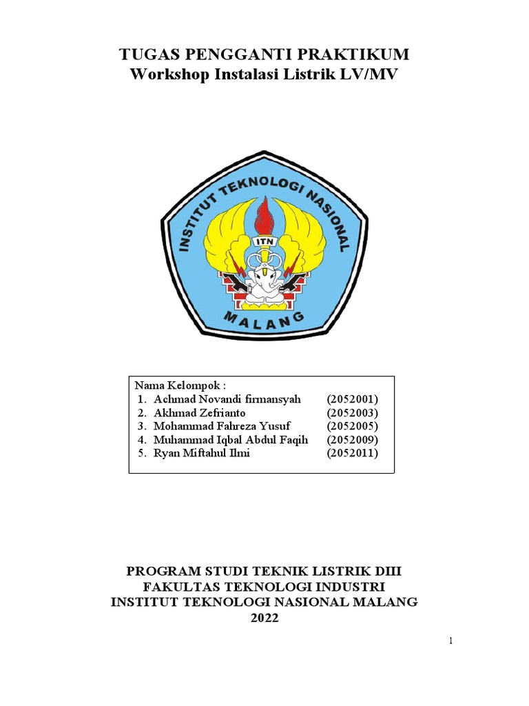 Tugas Pengganti Praktikum 1 | PDF
