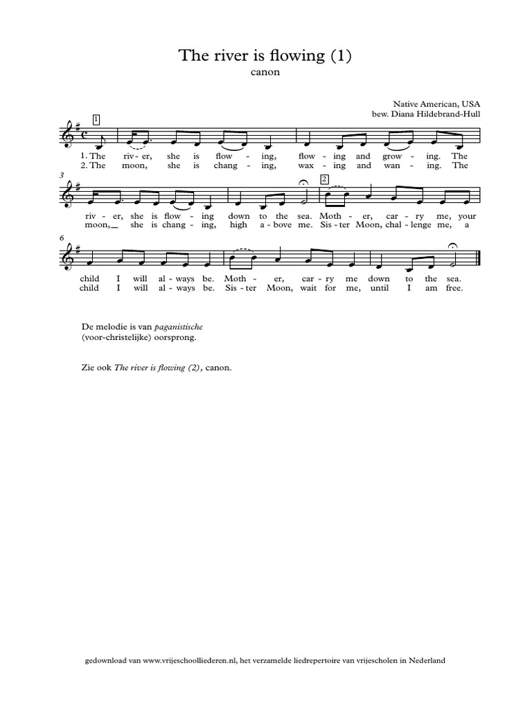 The River Is Flowing (1) - Canon | PDF
