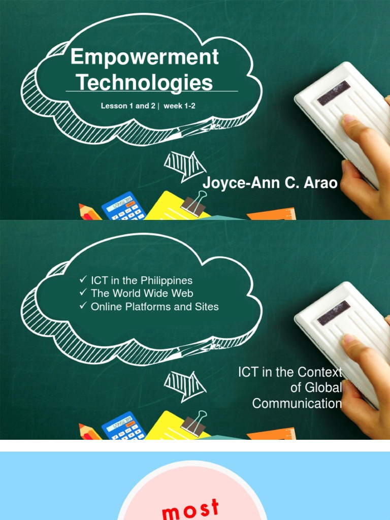 ETECH LESSON 1 and 2 | PDF