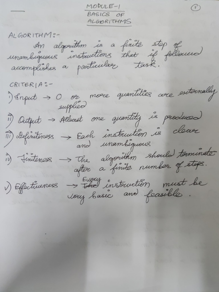 Basics of Algorithms | PDF Basics of Algorithms | PDF