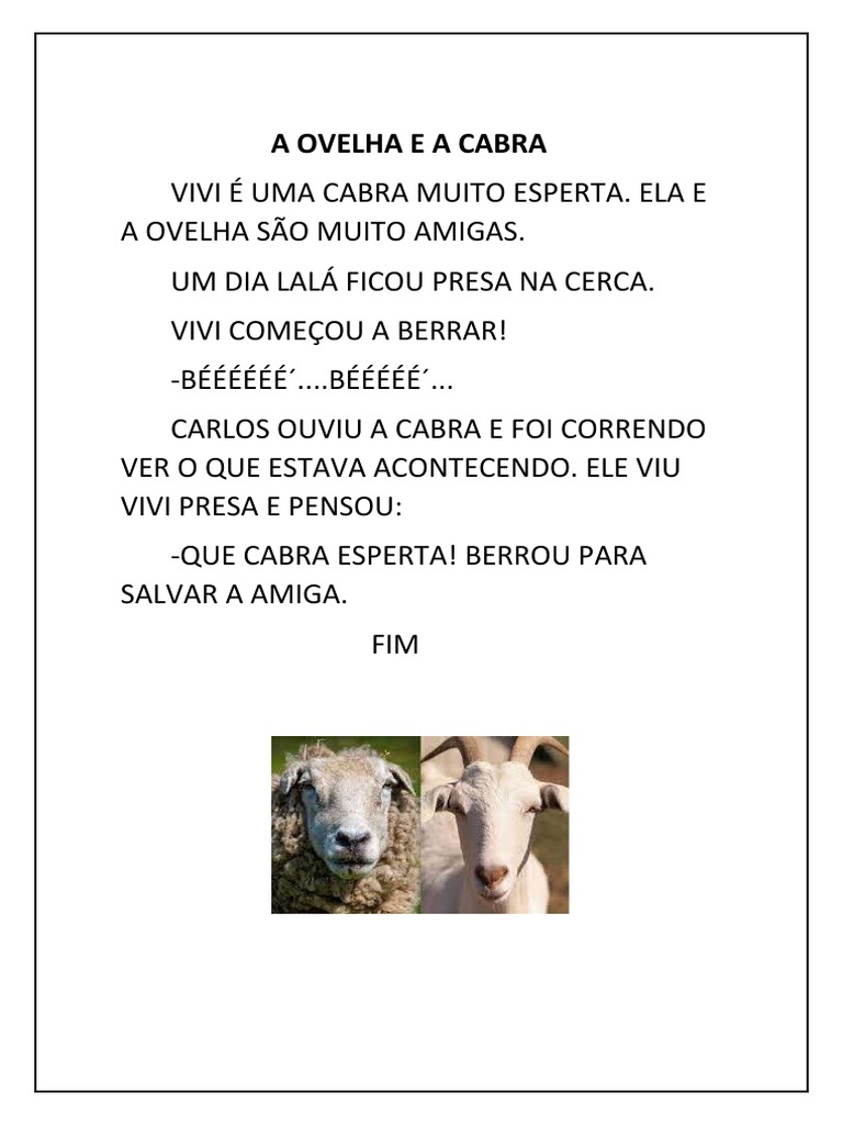 A Ovelha e A Cabra | PDF