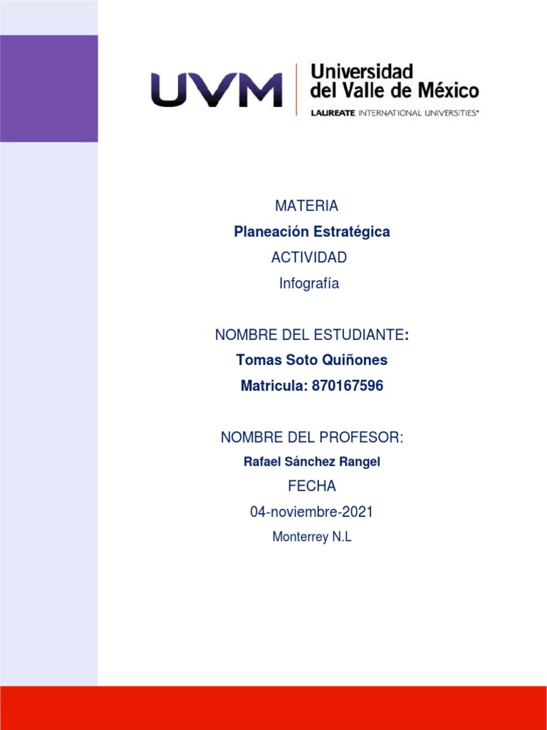 A#2 TSQ | PDF | Planificación | Planificación estratégica