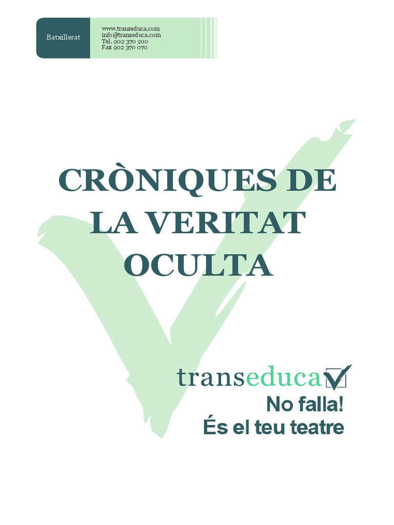 Croniques de La Veritat Oculta | PDF