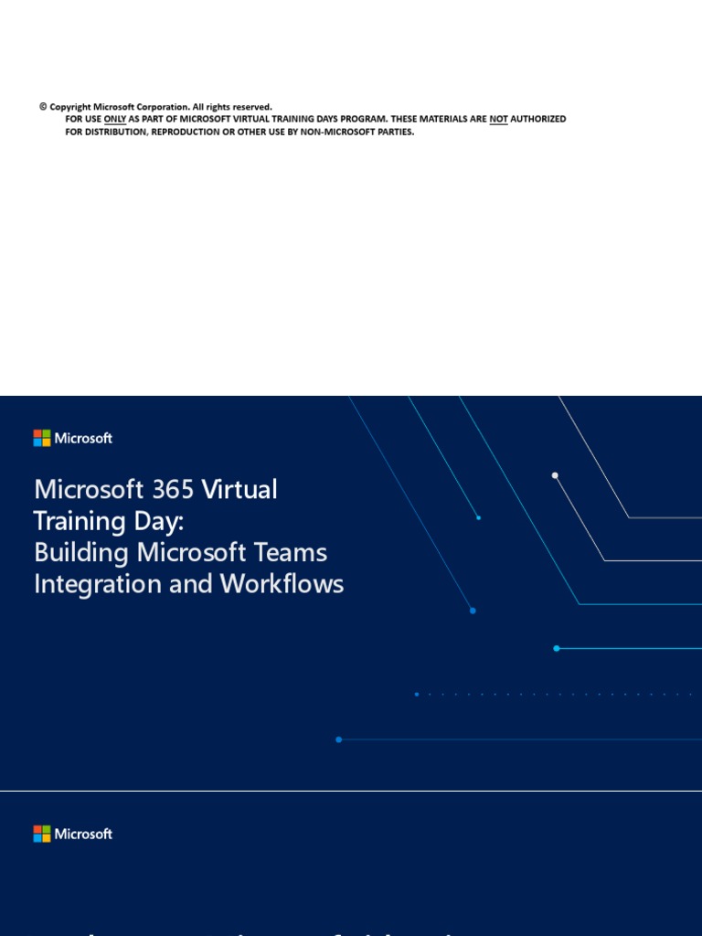 Building Microsoft Teams Integration and Workflows | PDF | Microsoft Azure | Mobile App