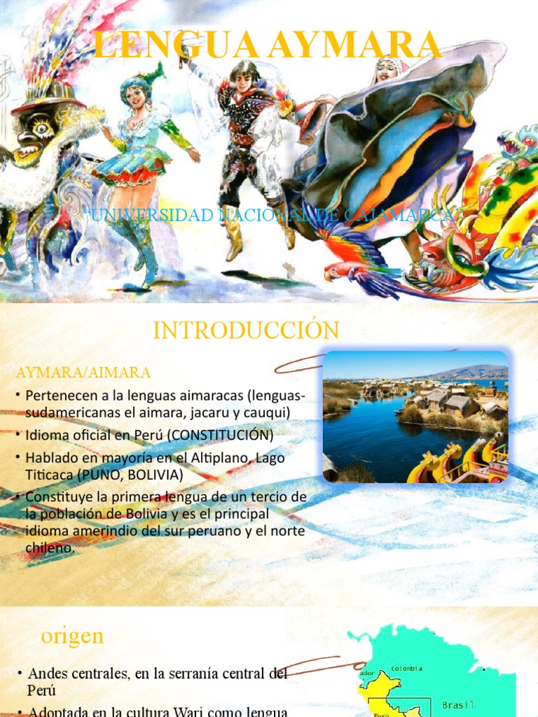 Lengua Aymara Realidad Nacional | PDF | Lingüística | Comunicación humana