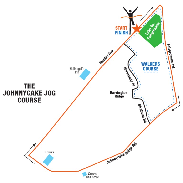 Johnnycake Jog Course Map | PDF | Science & Mathematics