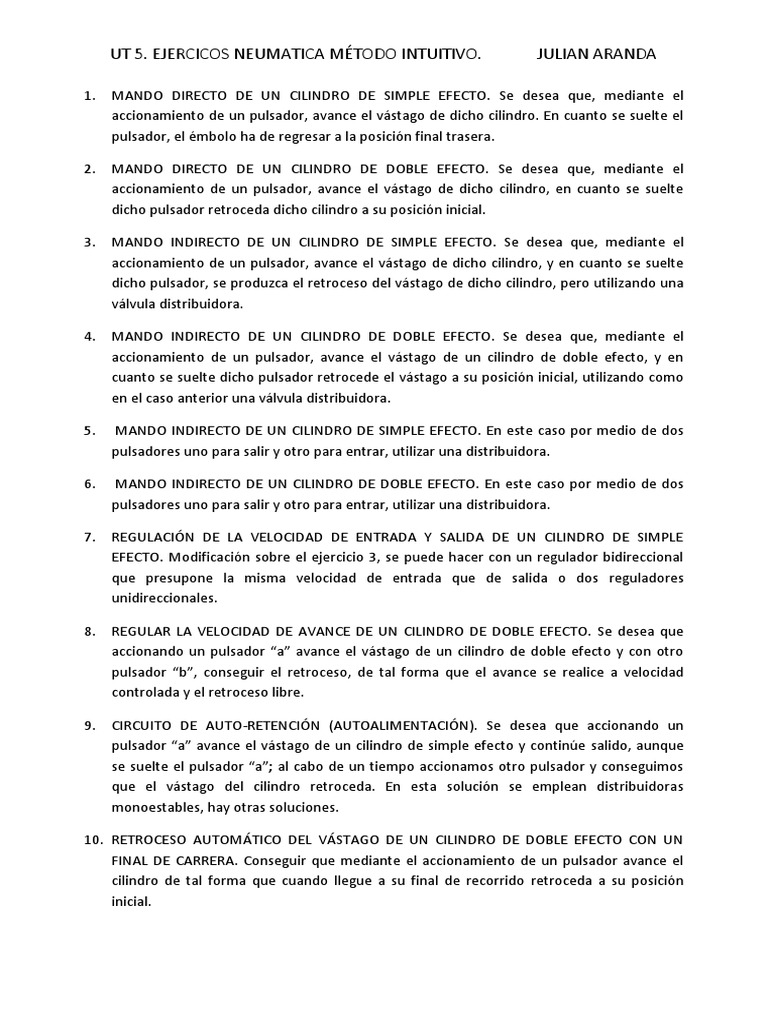 Ejercicios UT5 | PDF