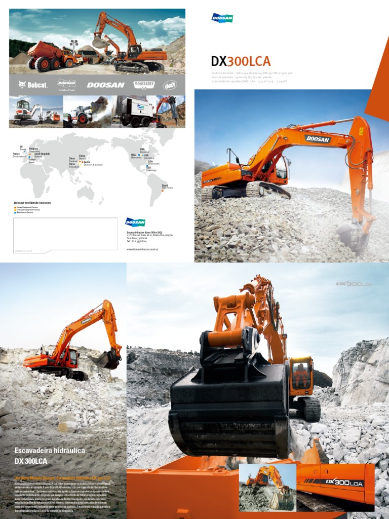Doosan Dx300lca | PDF | Motores | Pistão