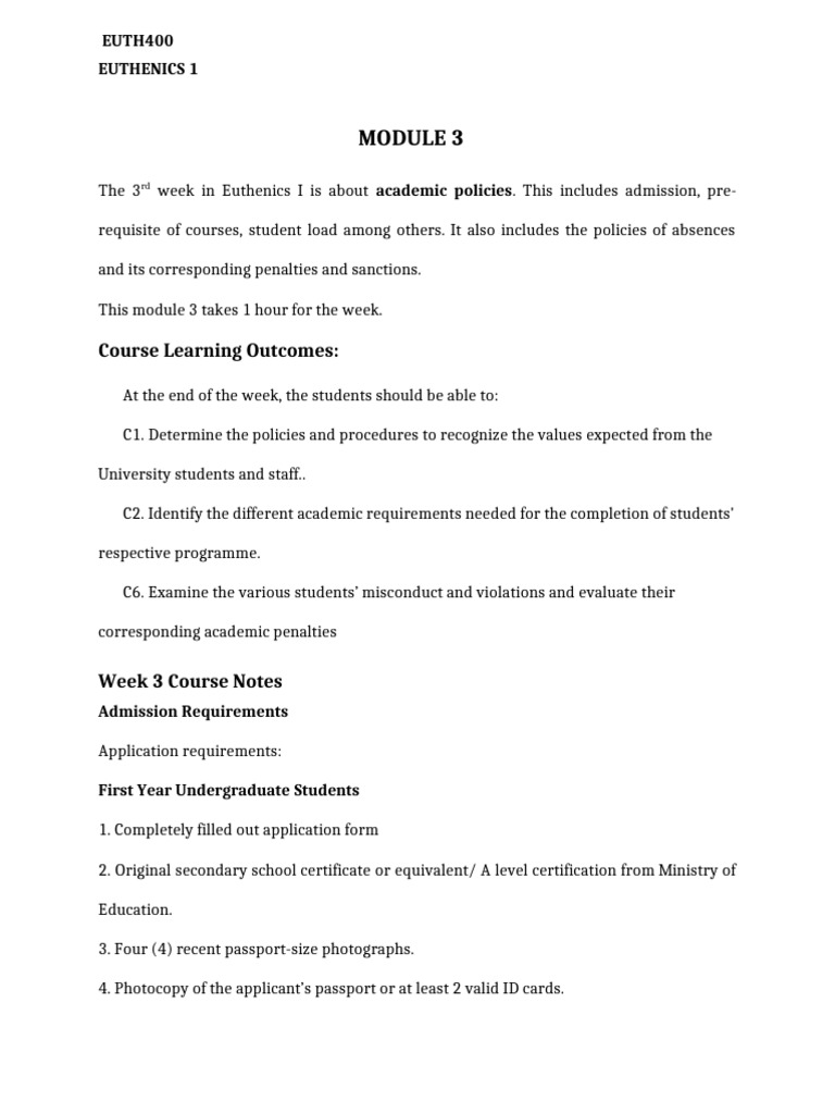 Euth400-Module-Week 3 | Descargar gratis PDF | Test (Assessment ... Euth400-Module-Week 3 | Descargar gratis PDF | Test (Assessment ...